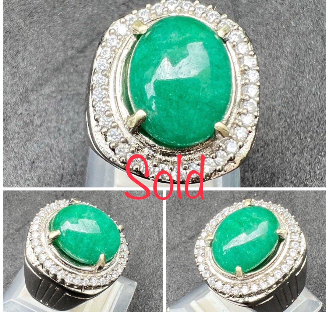 Emerald stone @ zamrud , Women's Fashion, Jewelry & Organisers ...