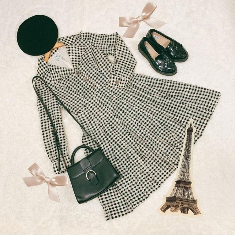 Emily in Paris style Elize Pret a Porter Coat Dress on Carousell