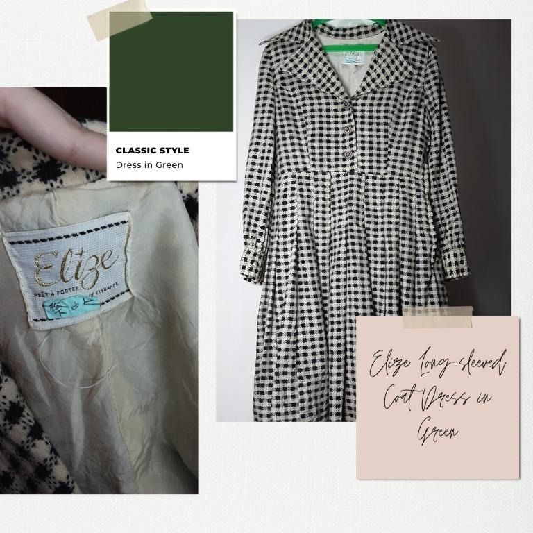 Emily in Paris style Elize Pret a Porter Coat Dress on Carousell