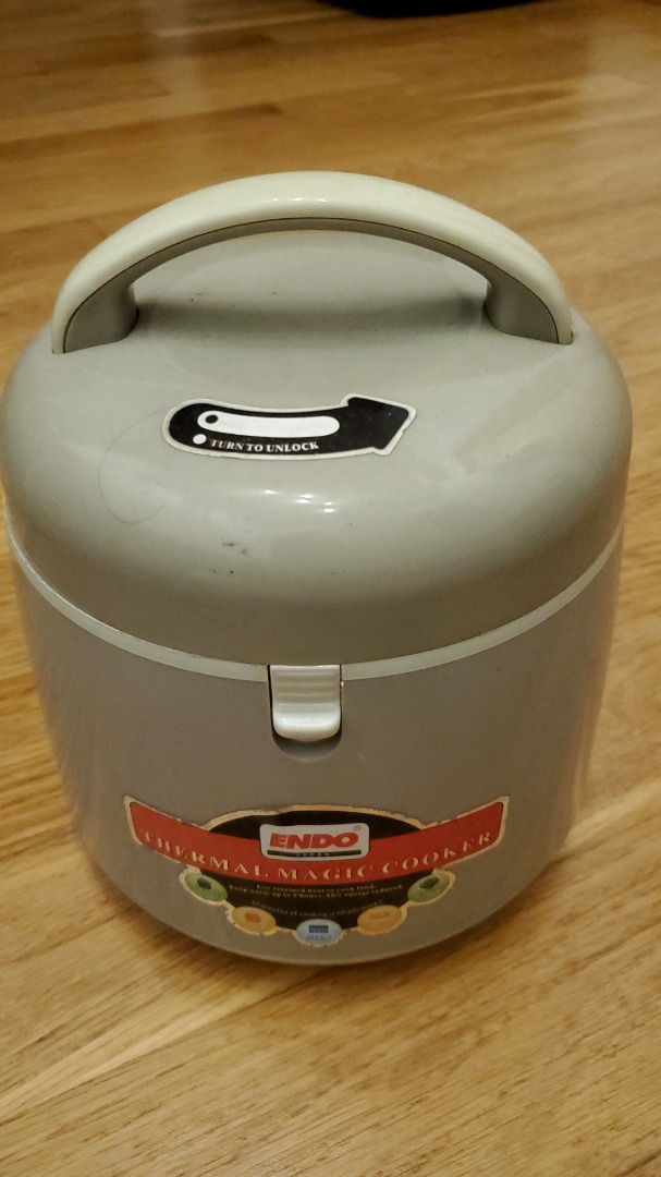 Endo thermal magic cooker pot takeaway container, TV & Home Appliances ...