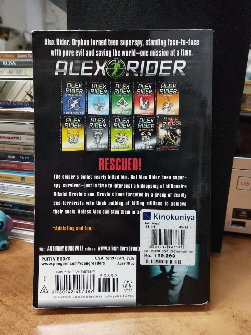 (ENG) Alex Rider : ARK Angel, Hobbies & Toys, Books & Magazines ...