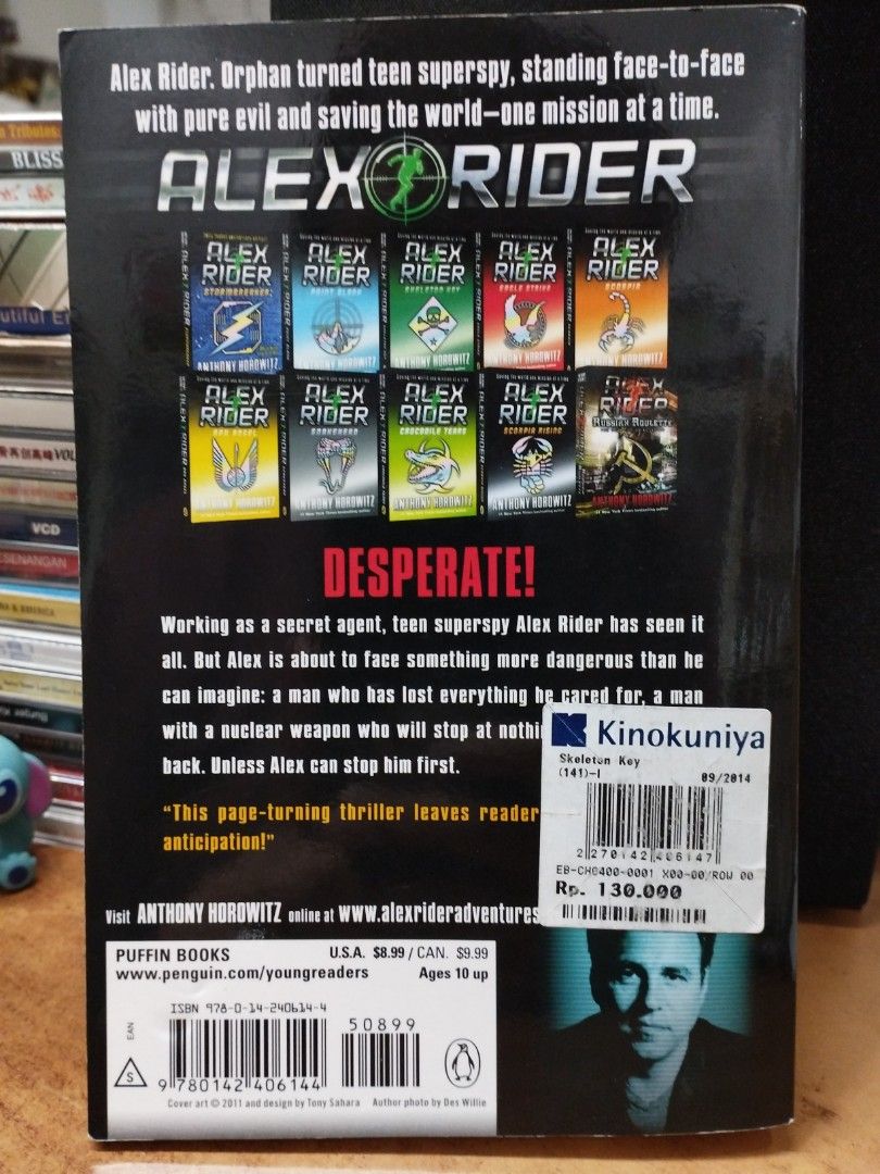 (ENG) Alex Rider: Skeleton Key, Hobbies & Toys, Books & Magazines ...
