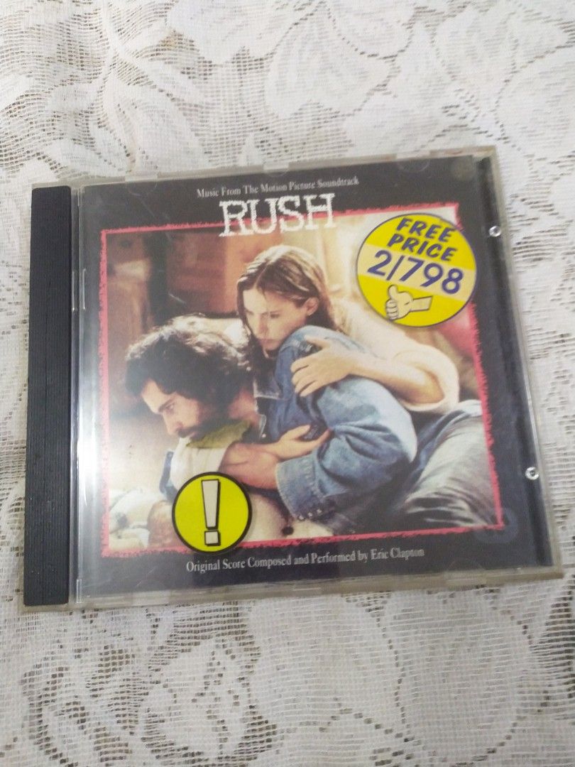 Eric Clapton - Rush (Soundtrack) (CD), Hobbies & Toys, Music & Media ...