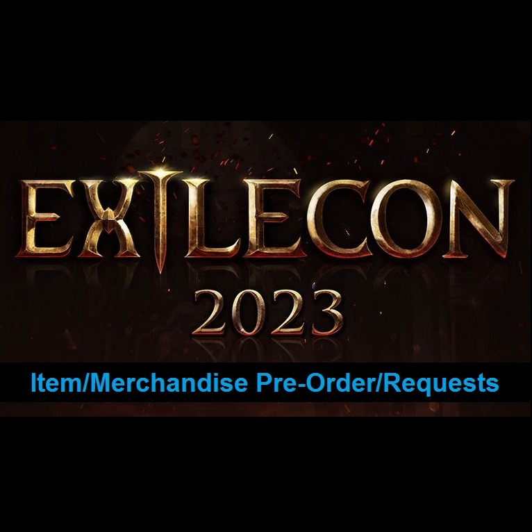 (Exilecon 2023) Merchandise Pre-Order (Path of Exile POE), Hobbies ...
