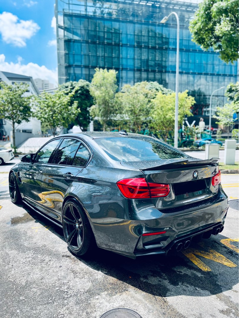 F80 M3 & F30 PSM Style Carbon Fibre Lip Spoiler, Car Accessories ...