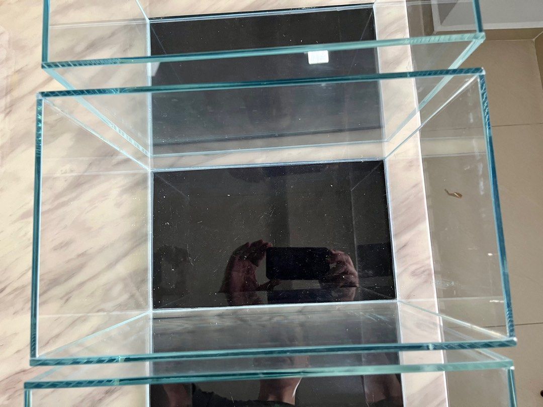 Fish tank ANS OptiClear Glass Tank 15l x3, Pet Supplies, Homes & Other ...