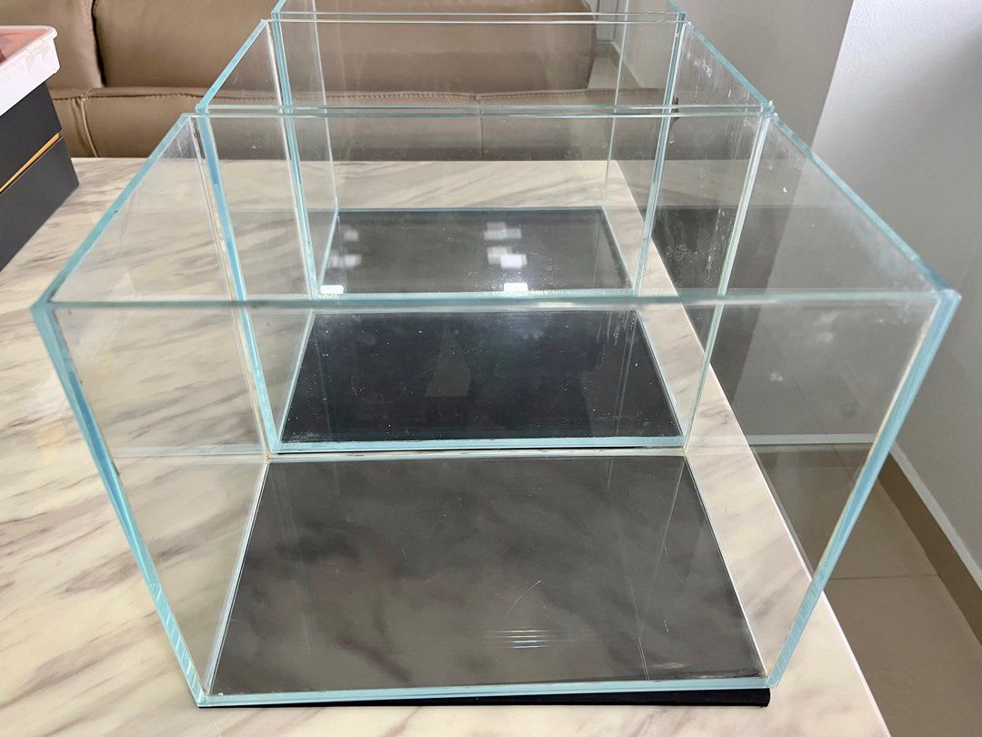 Fish tank ANS OptiClear Glass Tank 15l x3, Pet Supplies, Homes & Other ...