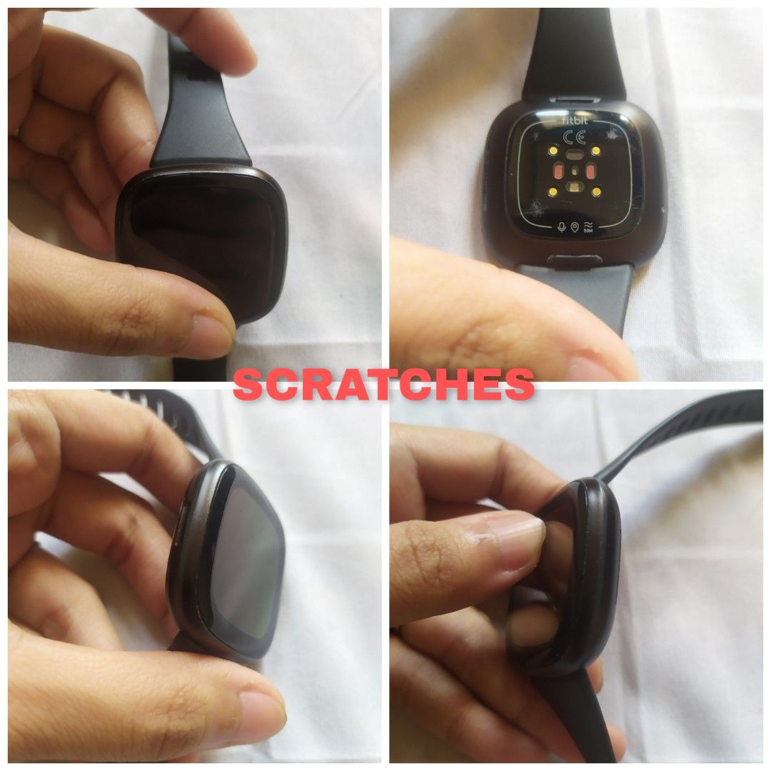 Fitbit Versa 3 IP68 Smart Watch, Mobile Phones & Gadgets, Wearables ...