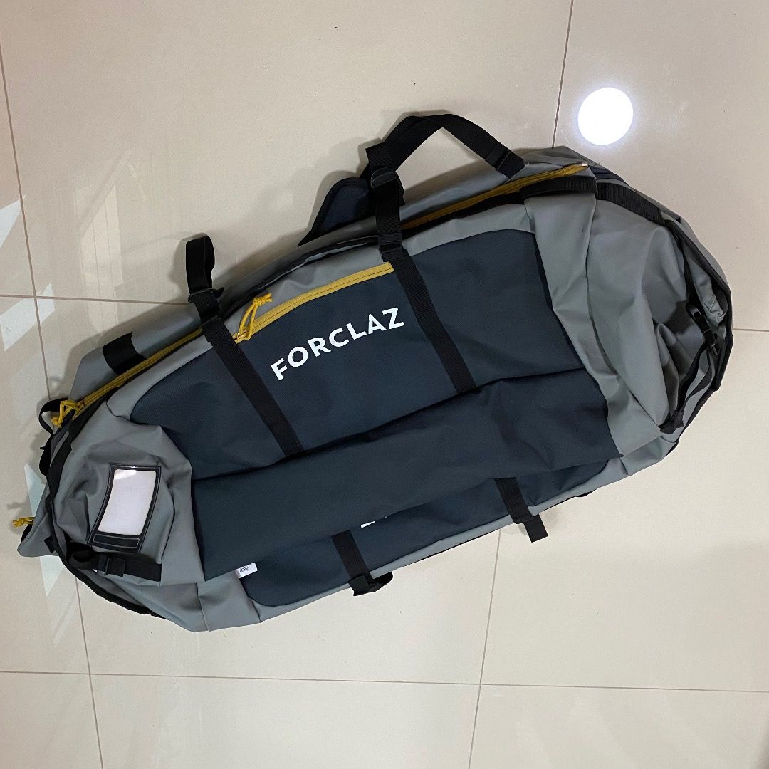 Forclaz 80-120L Expandable Duffel Backpack, Sports Equipment, Hiking ...