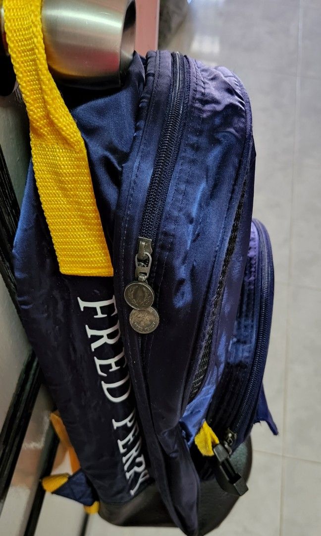 Fred Perry Backpack, Men's Fashion, Bags, Backpacks on Carousell