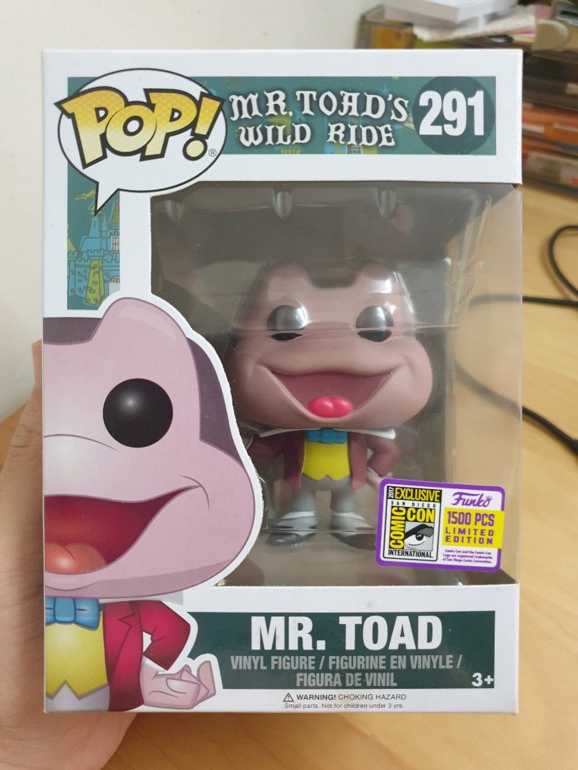 Funko Pop Disney Mr Toad Limited SDCC, Hobbies & Toys, Toys & Games on ...