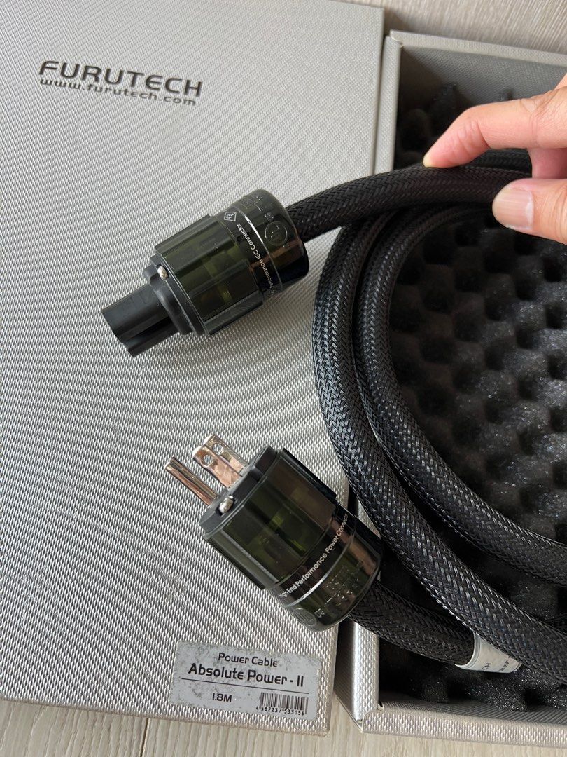 Furutech power cable, Audio, Other Audio Equipment on Carousell
