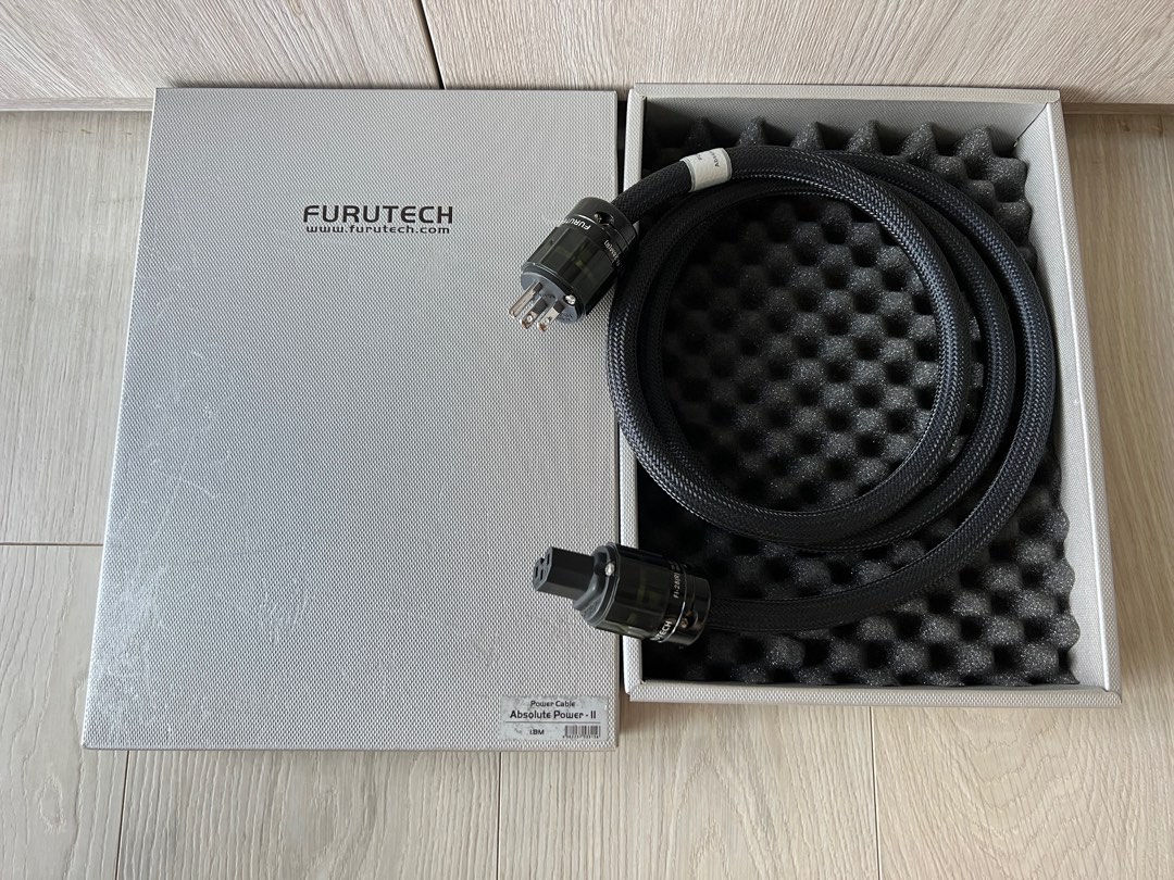 Furutech power cable, Audio, Other Audio Equipment on Carousell