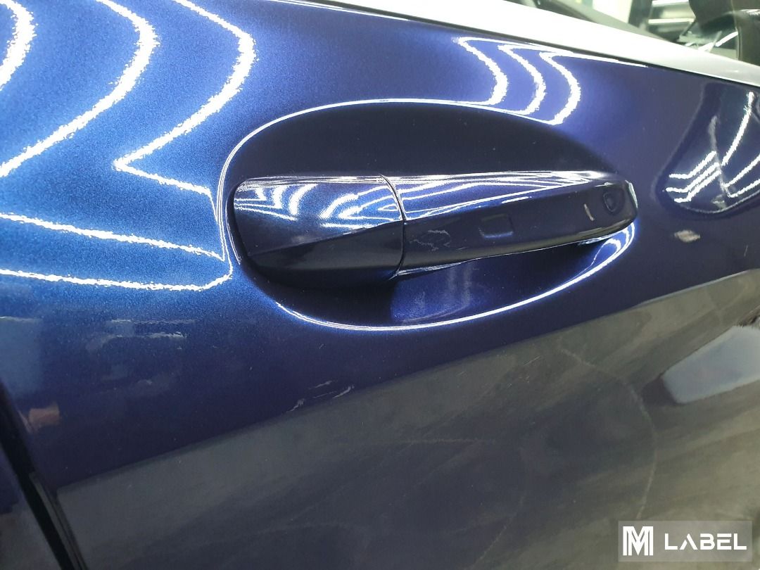 GLC200 Full Vinyl Wrap - BMW Tanzanite Blue, Car Accessories, Car ...