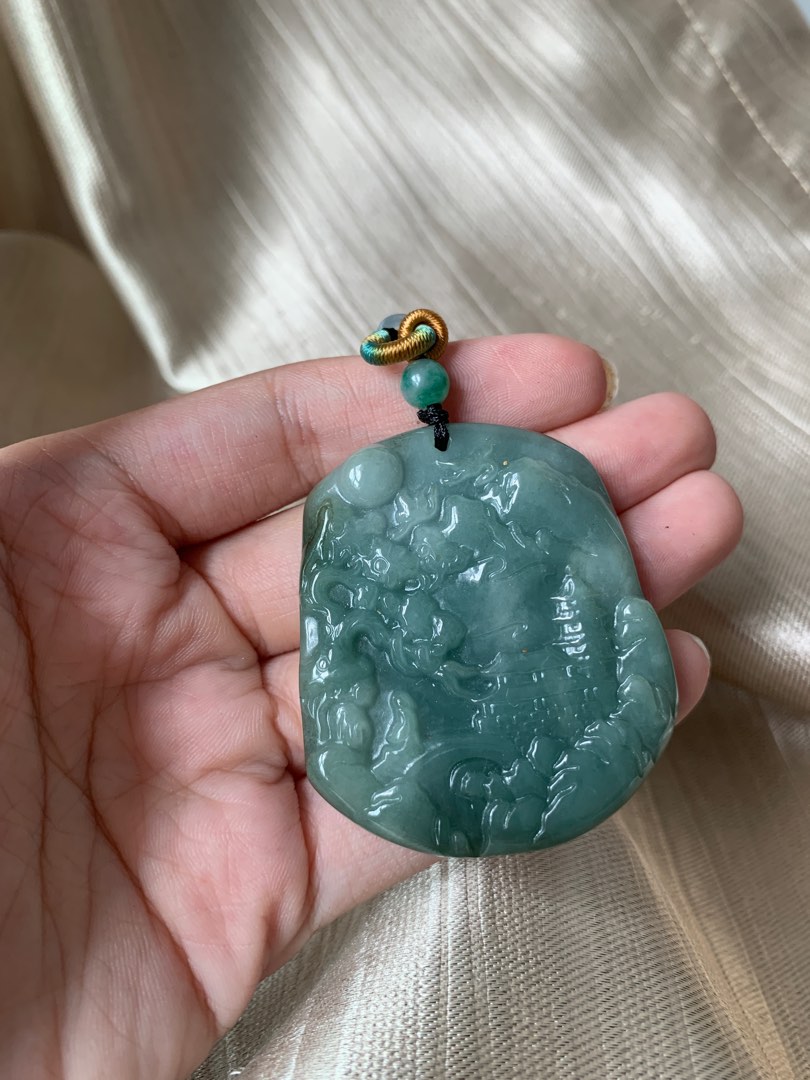 Grade A Jadeite Pendant, Women's Fashion, Jewelry & Organisers ...