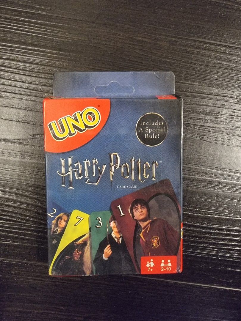 Harry Potter UNO card game, Hobbies & Toys, Toys & Games on Carousell
