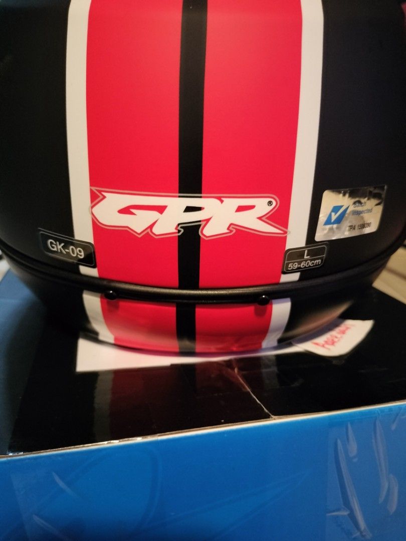 Helmet GPR size L, Motorcycles, Motorcycle Accessories on Carousell