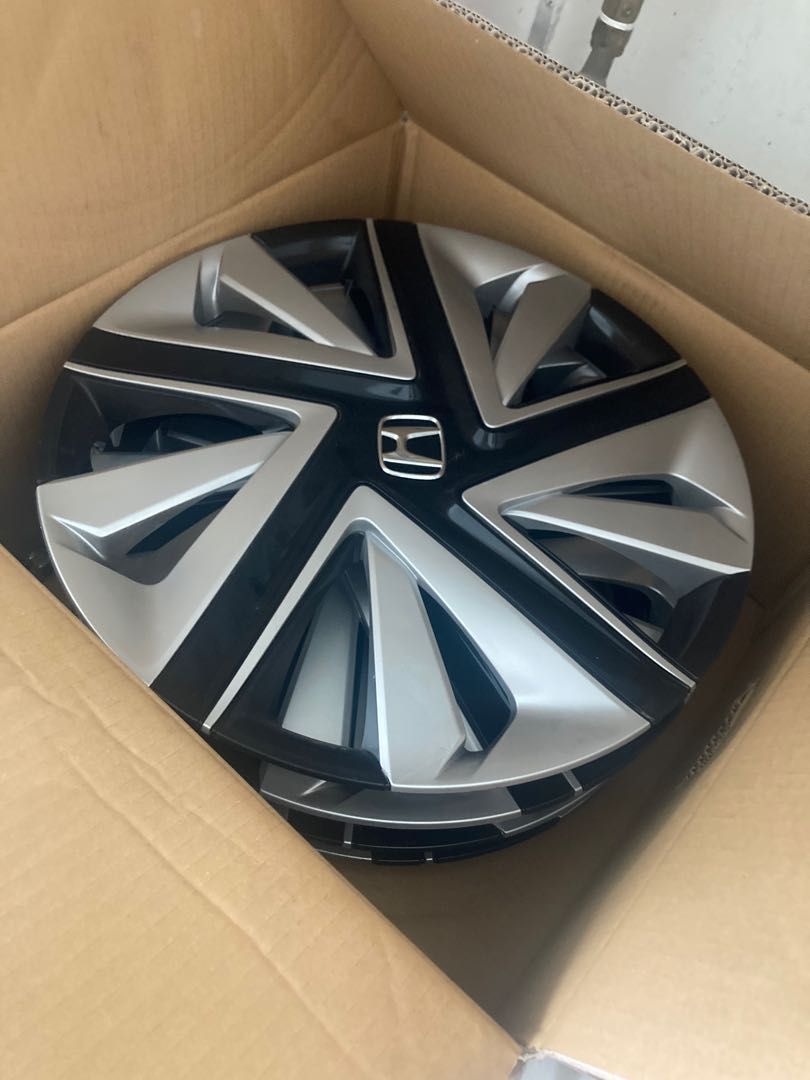 Honda original steel rims cover 15 inch, Car Accessories, Tyres & Rims ...