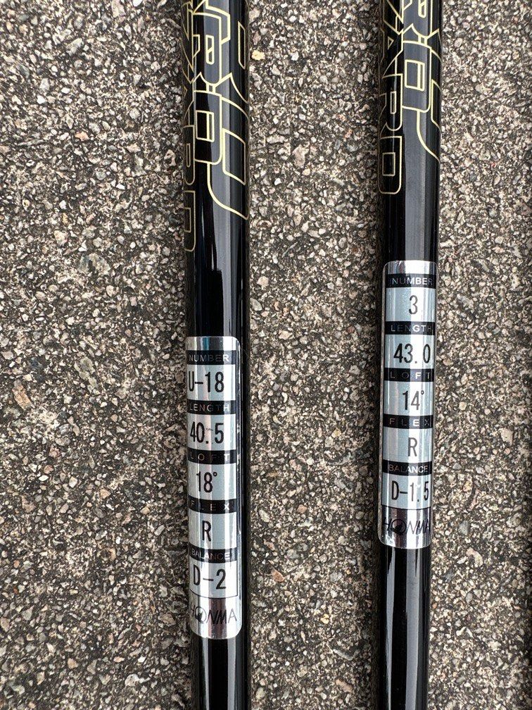 Honma Vizard Hybrid Shaft., Sports Equipment, Sports & Games, Golf on Carousell