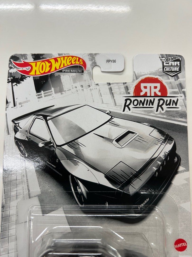 Hotwheels Ronin Run Mazda RX7 FC Pandem Chase (Black), Hobbies & Toys ...