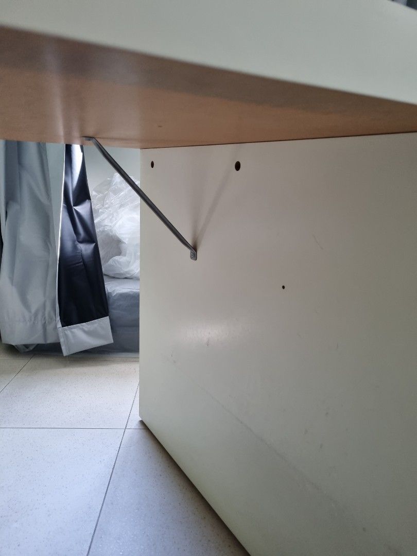 IKEA Study Table with storage and drawers, Furniture & Home Living ...