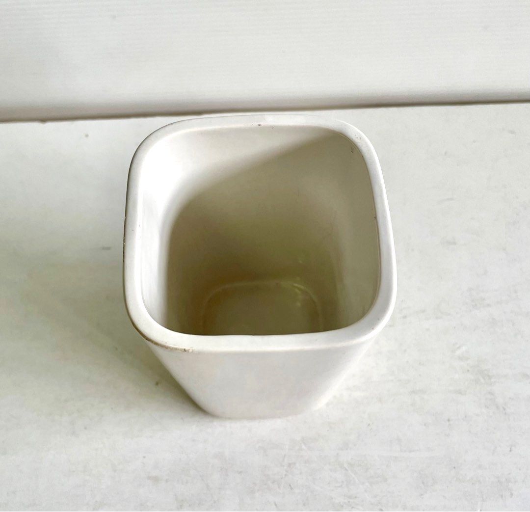 IKEA VITSKAR ceramic porcelain tooth brush holder White color ...