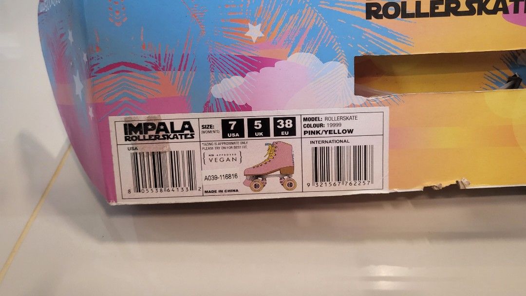 Impala roller skates, Sports Equipment, Sports & Games, Skates ...