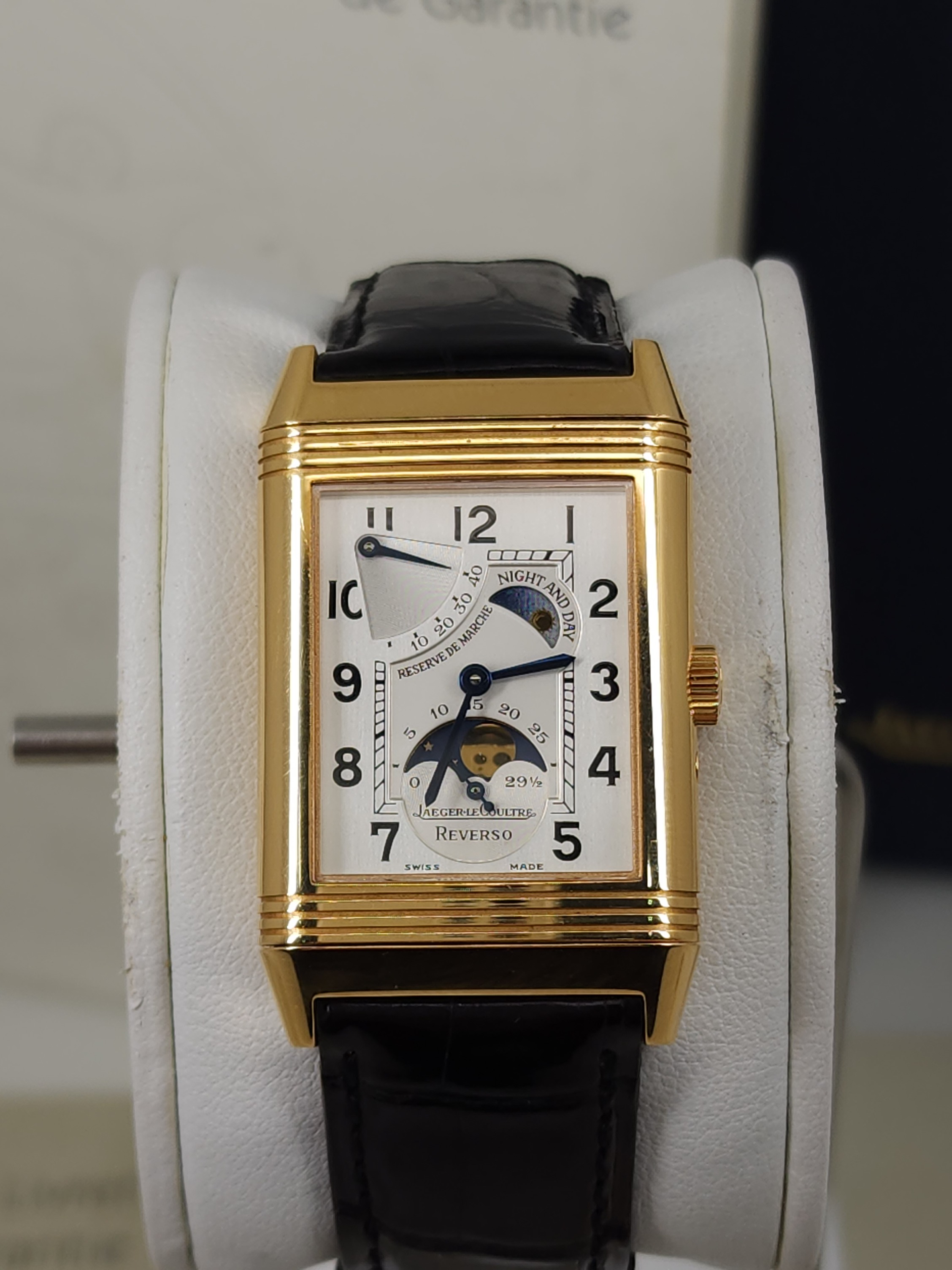 Jaeger-LeCoultre Reverso Sun Moon 18k, Luxury, Watches on Carousell