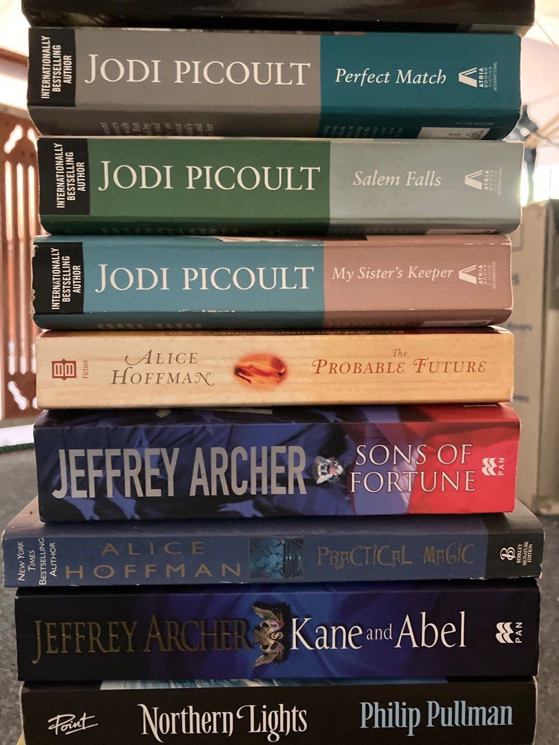 Jeffrey Archer Jodi Picoult Paul Carter Philip Pullman Alice Hoffman ...