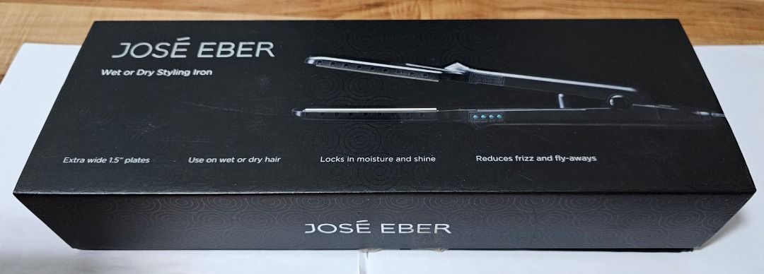 Jose Eber - Wet or Dry Flat Iron Hair Styler 1.5" (Lifetime Warranty ...