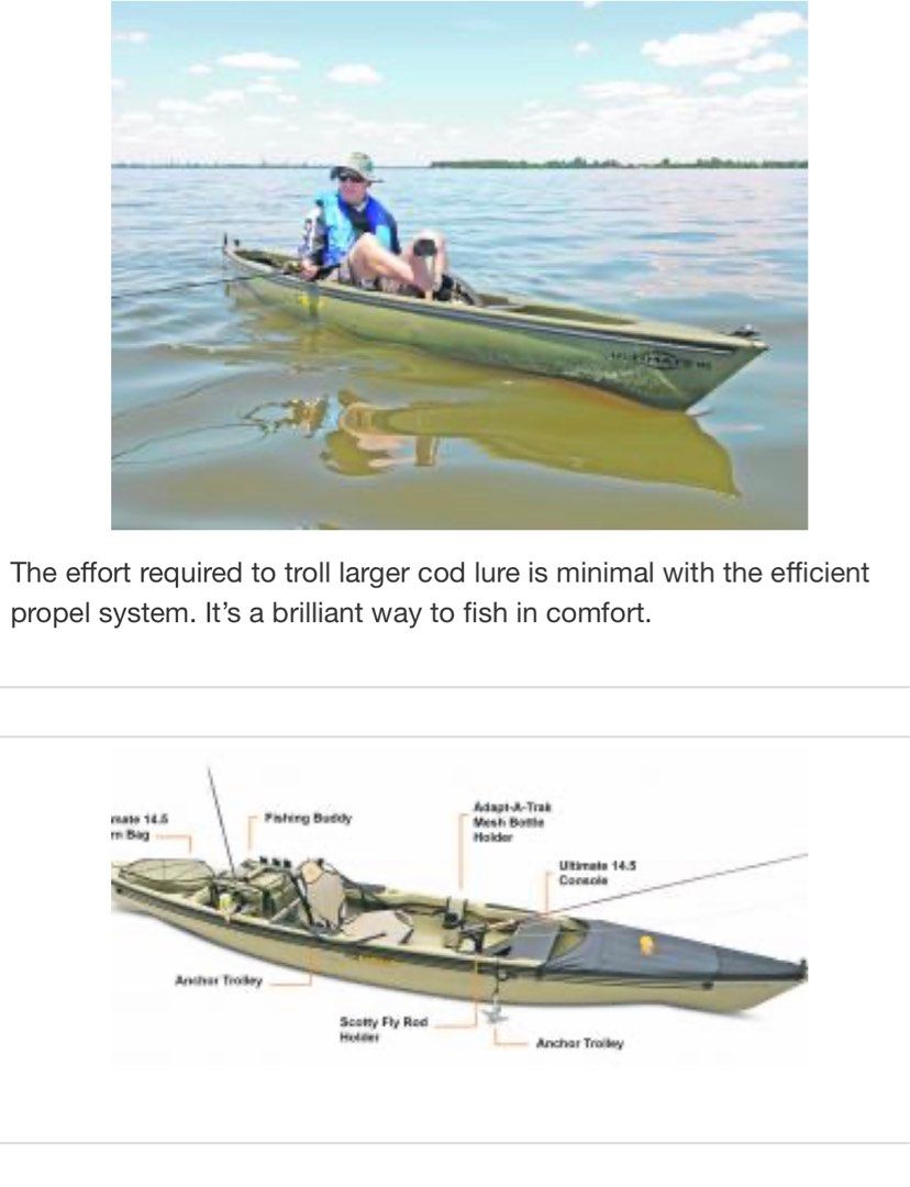 Kayak Native Ultimate Pro Angler 14.5, Sports Equipment, Sports & Games ...