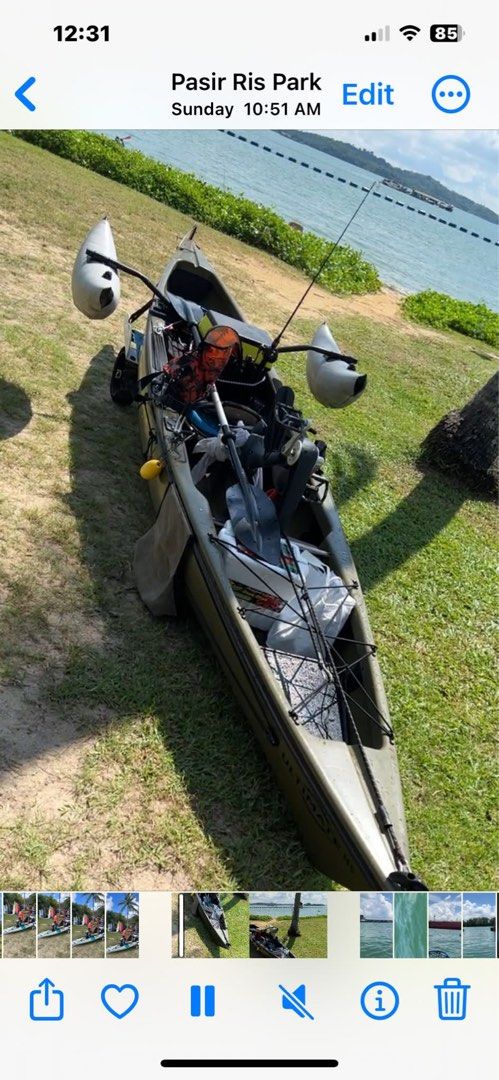 Kayak Native Ultimate Pro Angler 14.5, Sports Equipment, Sports & Games ...