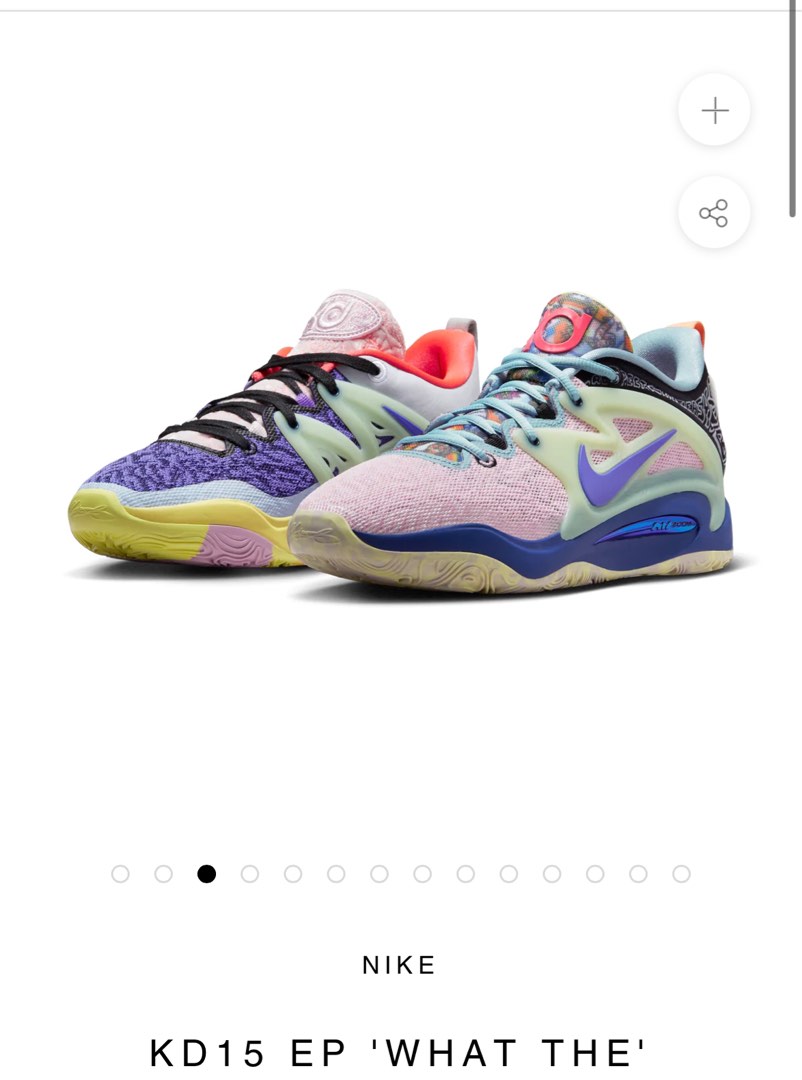 Kd 15 What the, Men's Fashion, Footwear, Sneakers on Carousell