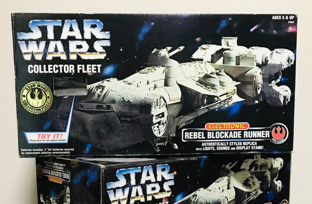 KENNER STAR WARS COLLECTOR FLEET SERIES REBEL BLOCKADE RUNNER, Hobbies ...