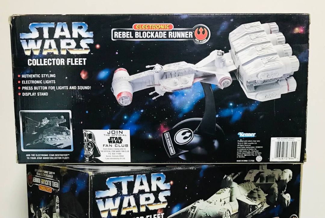 KENNER STAR WARS COLLECTOR FLEET SERIES REBEL BLOCKADE RUNNER, Hobbies ...
