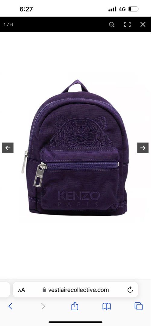 Kenzo Backpack (mini), Luxury, Bags & Wallets on Carousell
