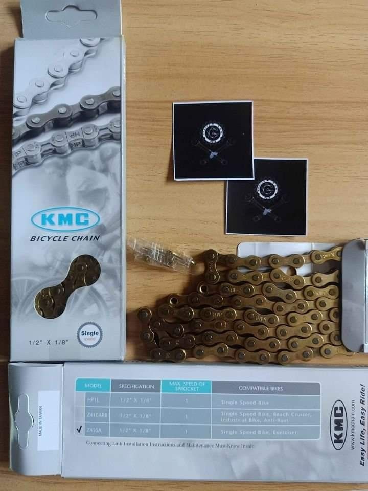 KMC Z SINGLE SPEED FIXED GEAR CHAIN, Sports Equipment, Bicycles & Parts ...