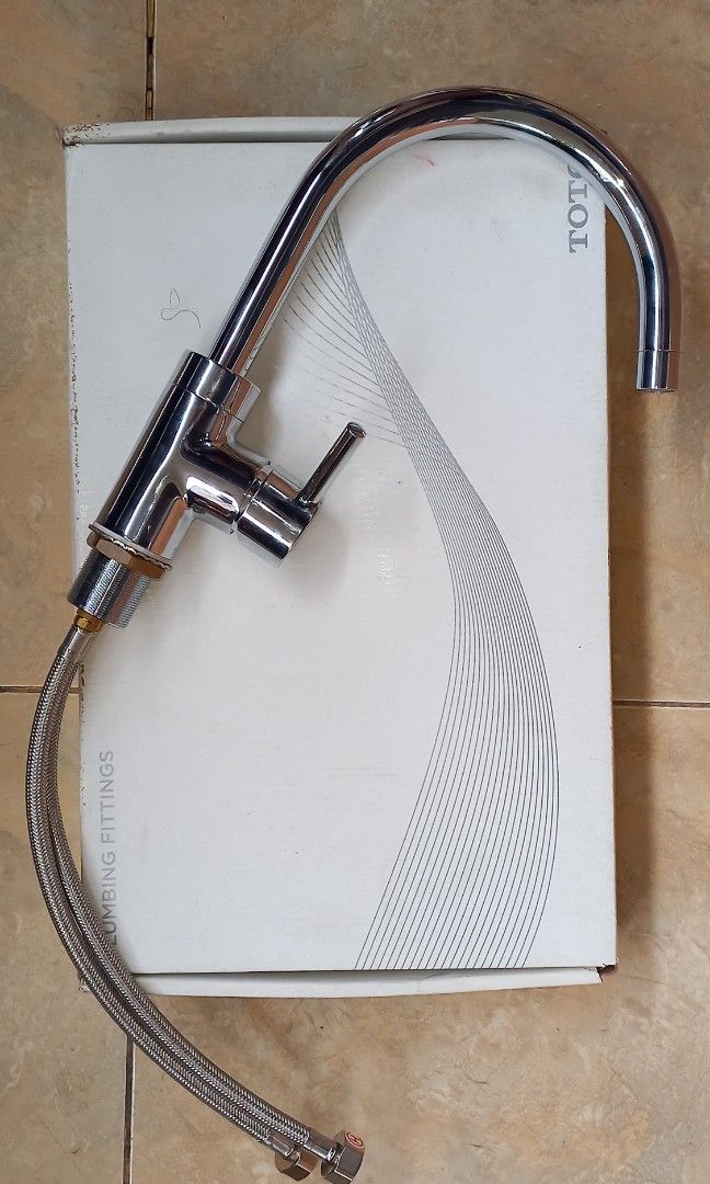 Kran TOTO TX605KESBR - Single Lever Kitchen Faucet, Kitchen & Appliances di Carousell