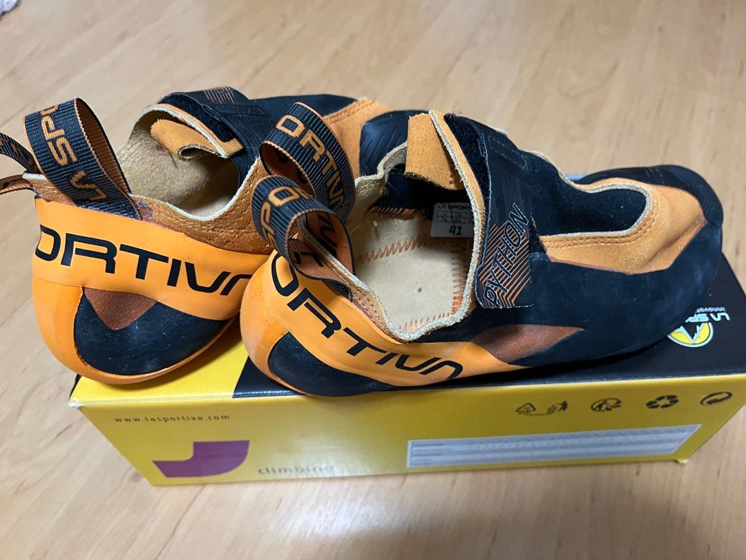 Climbing shoes La Sportiva python, Sports Equipment, Other Sports ...