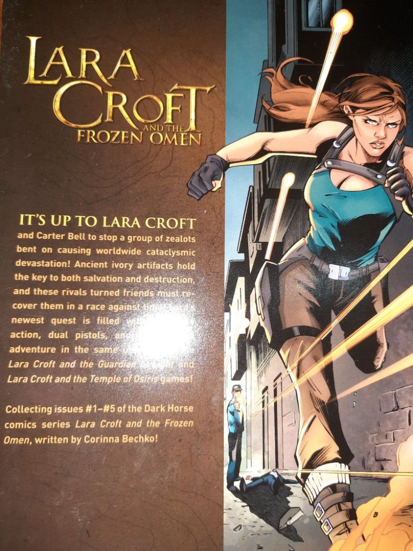 Lara croft and the frozen omen | Comic, Hobbies & Toys, Books ...