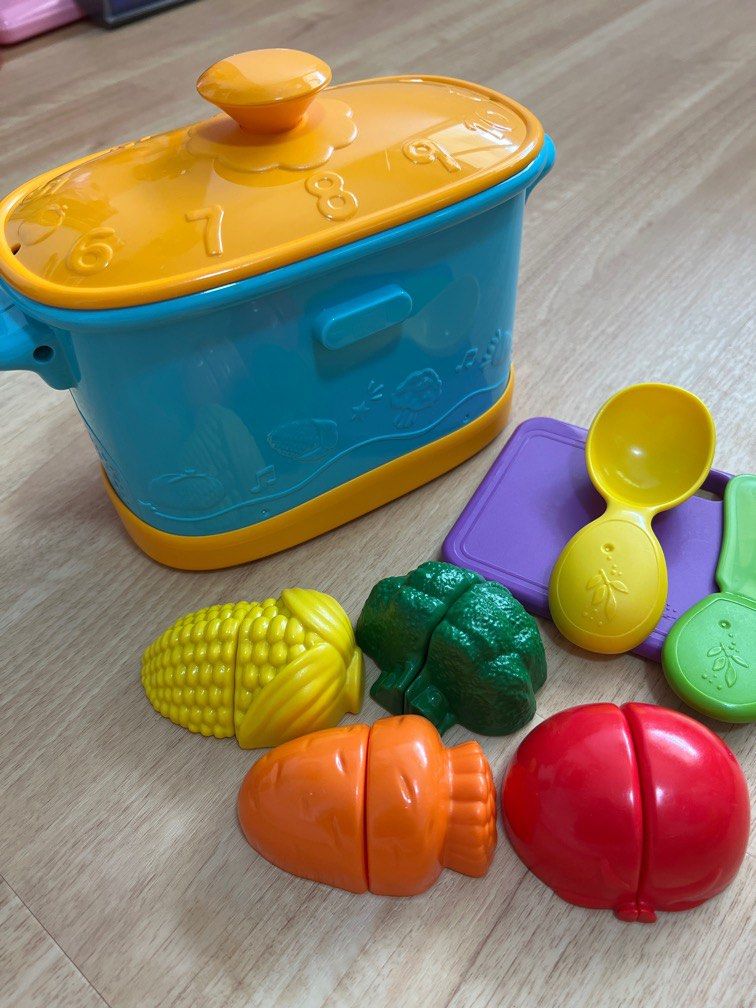 Leap Frog Chopping Fun Learning Pot, Babies & Kids, Infant Playtime on ...