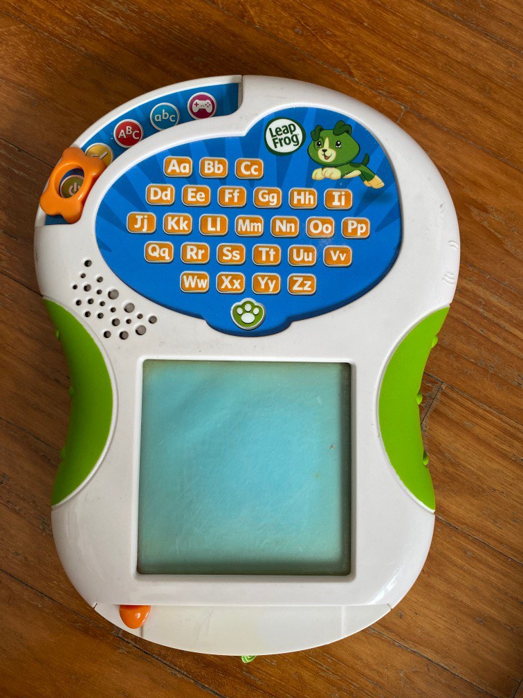 Leapfrog Scribble and Write Alphabet electronic tablet, Hobbies & Toys ...