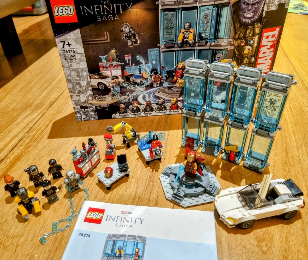 LEGO 76216 Iron Man Armory on Carousell