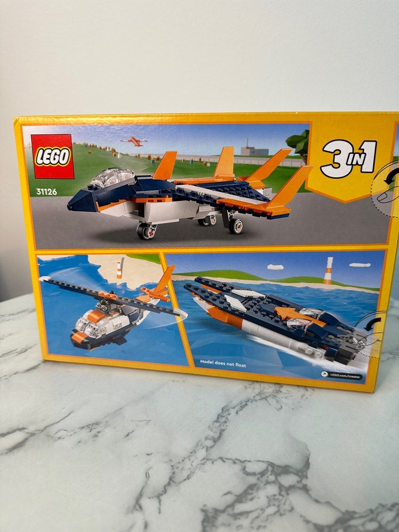 Lego Creator Jet, Hobbies & Toys, Toys & Games on Carousell