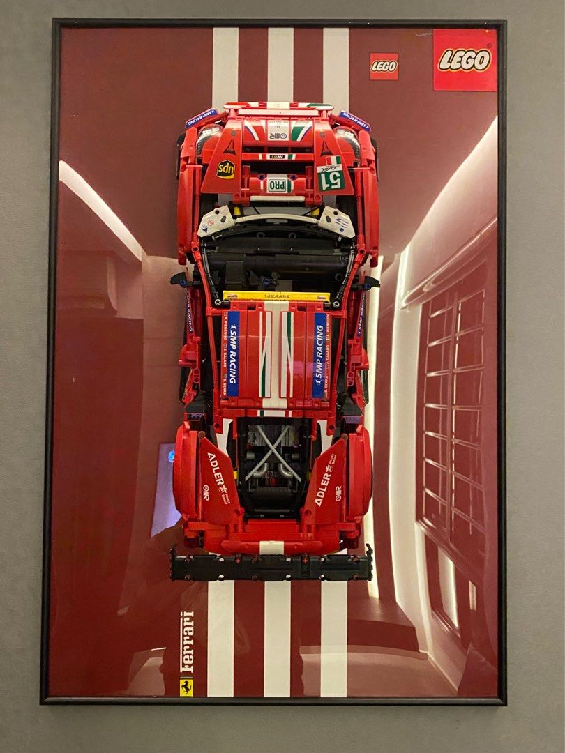 Lego technic wall mount frame, Hobbies & Toys, Toys & Games on Carousell