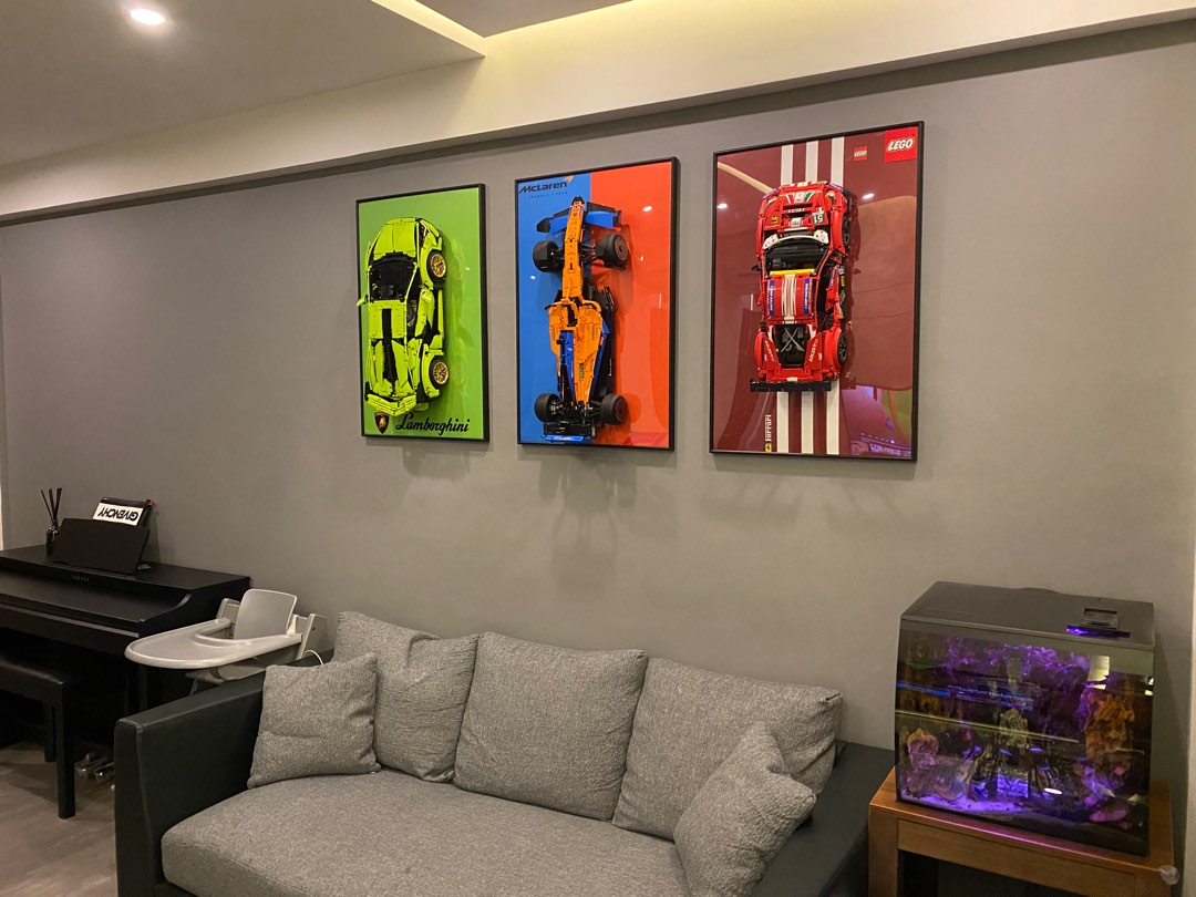 Lego technic wall mount frame, Hobbies & Toys, Toys & Games on Carousell