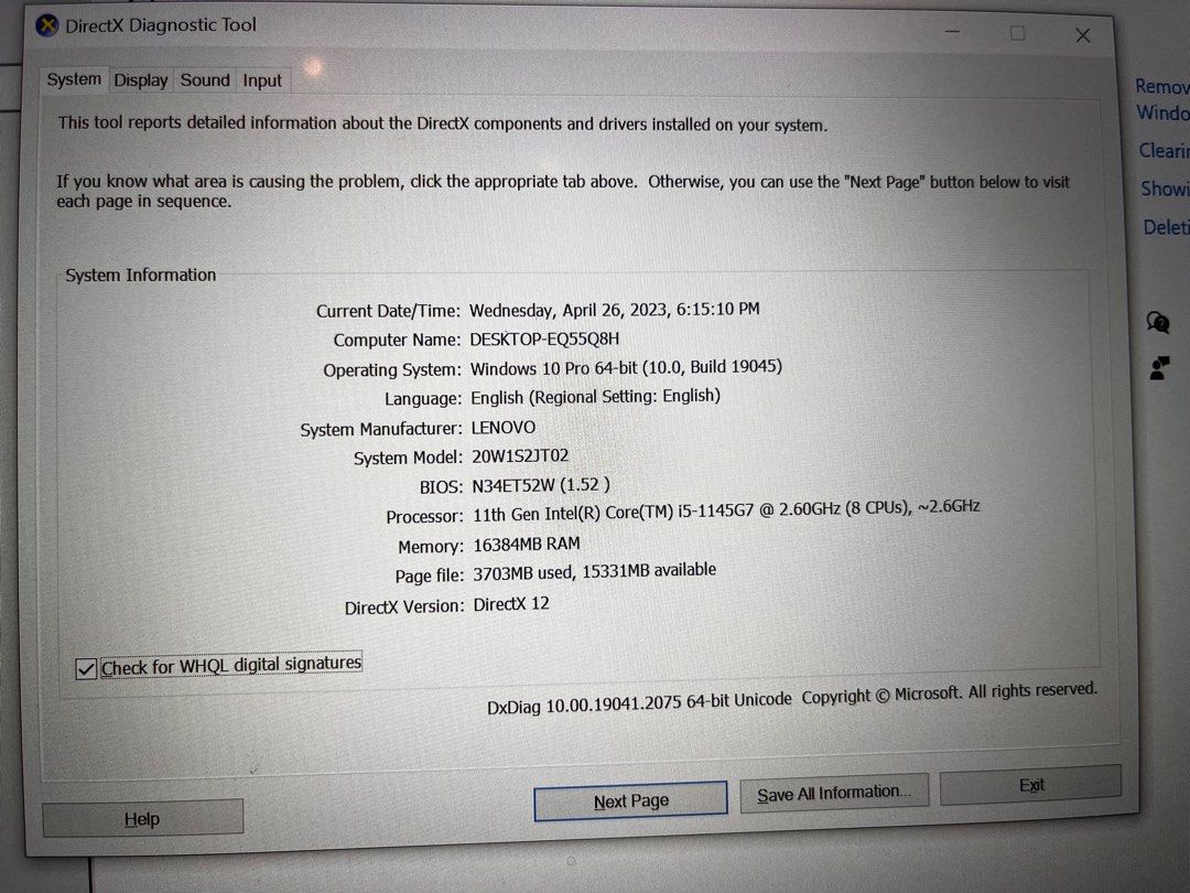 LENOVO Thinkpad T14 Gen2 Laptop, Computers & Tech, Laptops & Notebooks ...