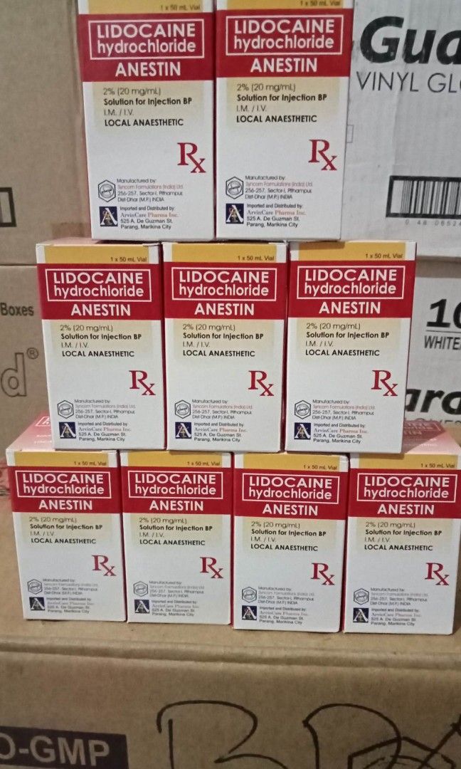 Lidocaine /anestin, Health & Nutrition, Medical Supplies & Tools on ...