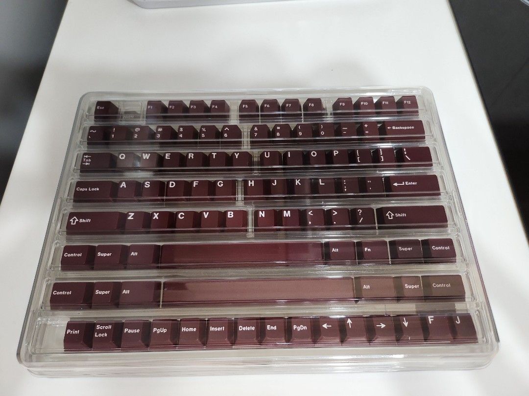 Linworks burgundy keycap, Computers & Tech, Parts & Accessories ...