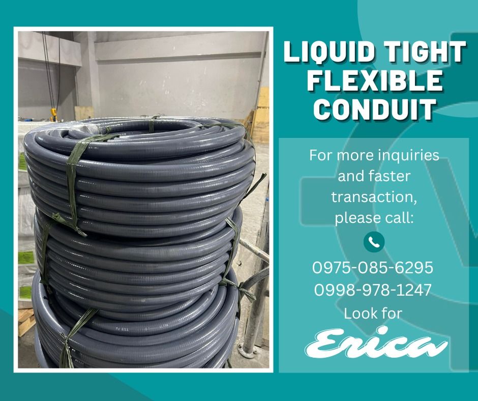 Liquid Tight Flexible Conduit, Commercial & Industrial, Construction ...